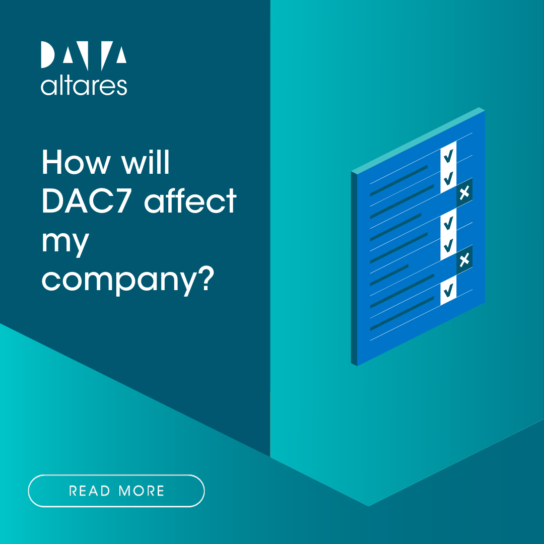 What does the DAC7 legislation mean for my business? - Altares